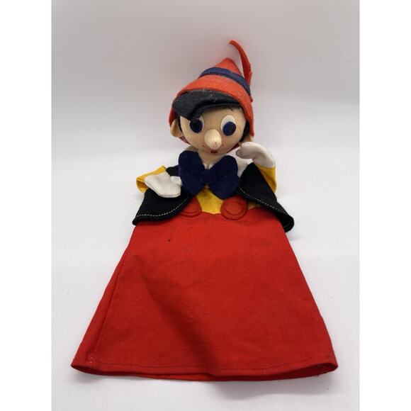 Gund | Other | 95s Pinocchio Cloth Hand Puppet Vintage Gund | Poshmark